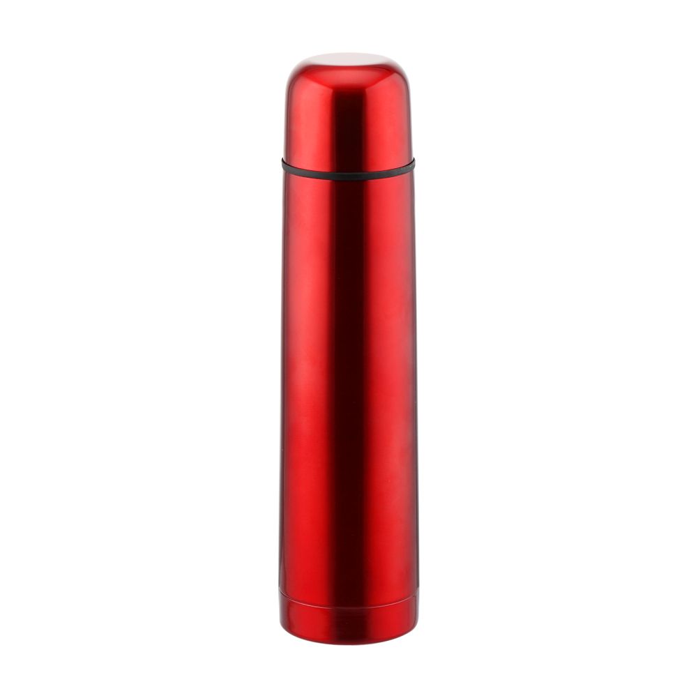 1.0L Stainless Steel Bullet Flask (Red) - Sunnex Products Ltd.