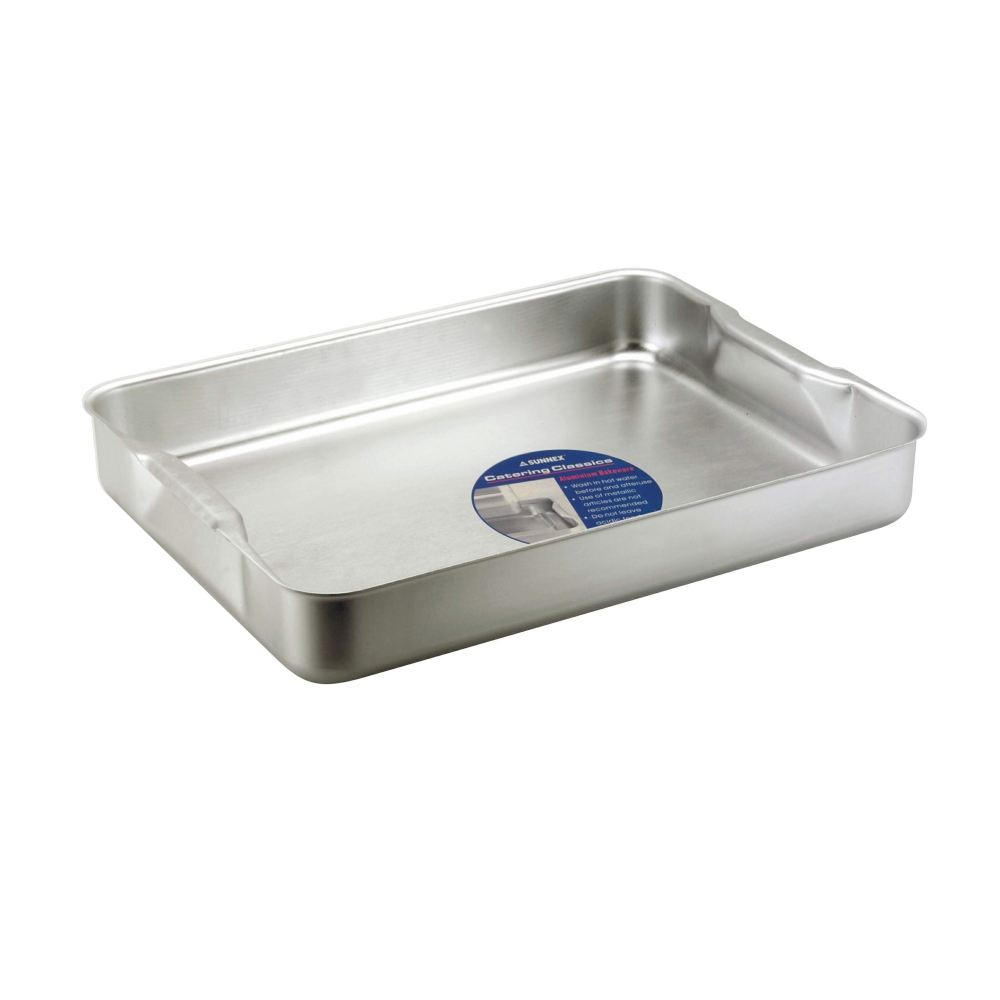 Aluminium Roasting Dish with Integrated Handles, 610x457x70mm - Sunnex ...