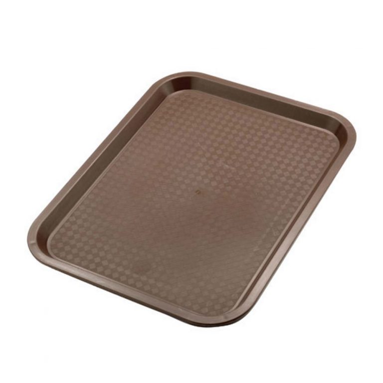 Polypropylene Fast Food Tray 455x355mm/18x14inch (Brown) - Sunnex ...