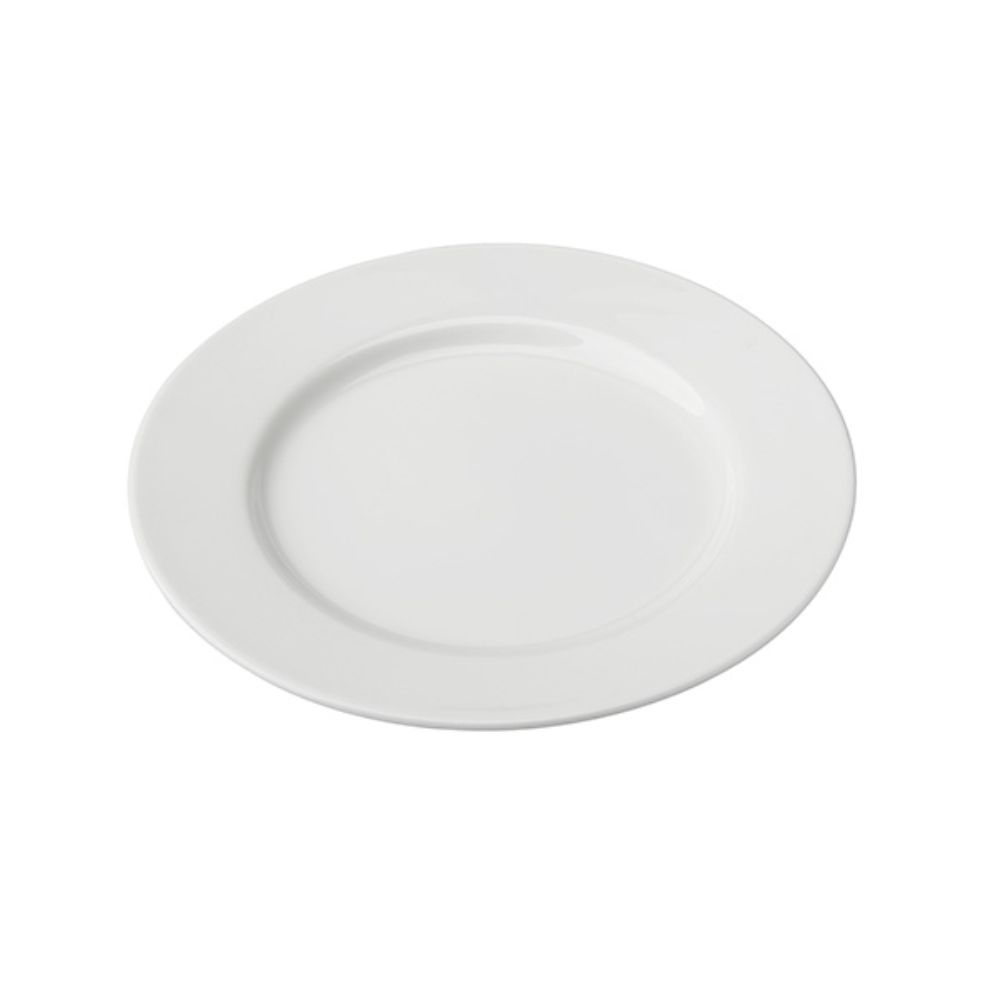Porcelain Wide Rim Plate 17.5cm/7inch - Sunnex Products Ltd.