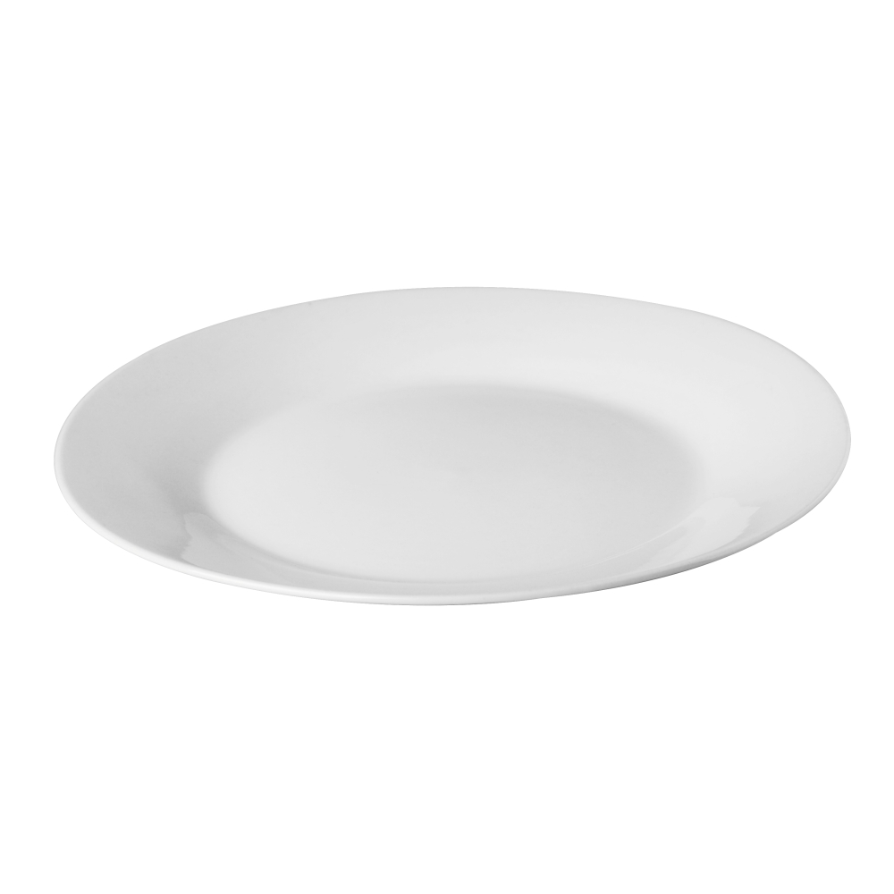 Porcelain Wide Rim Plate, 23cm/9inch (C66 RANGE) - Sunnex Products Ltd.