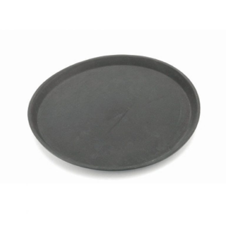 Rubber Surface and Fibreglass Bottom Non-Slip Tray 35.5cm/14inch, Round ...