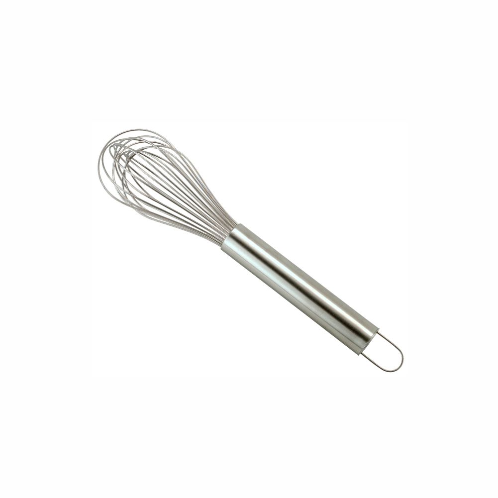 Stainless Steel Piano Whisk with Hooked Handle 12-Wire 25cm - Sunnex ...