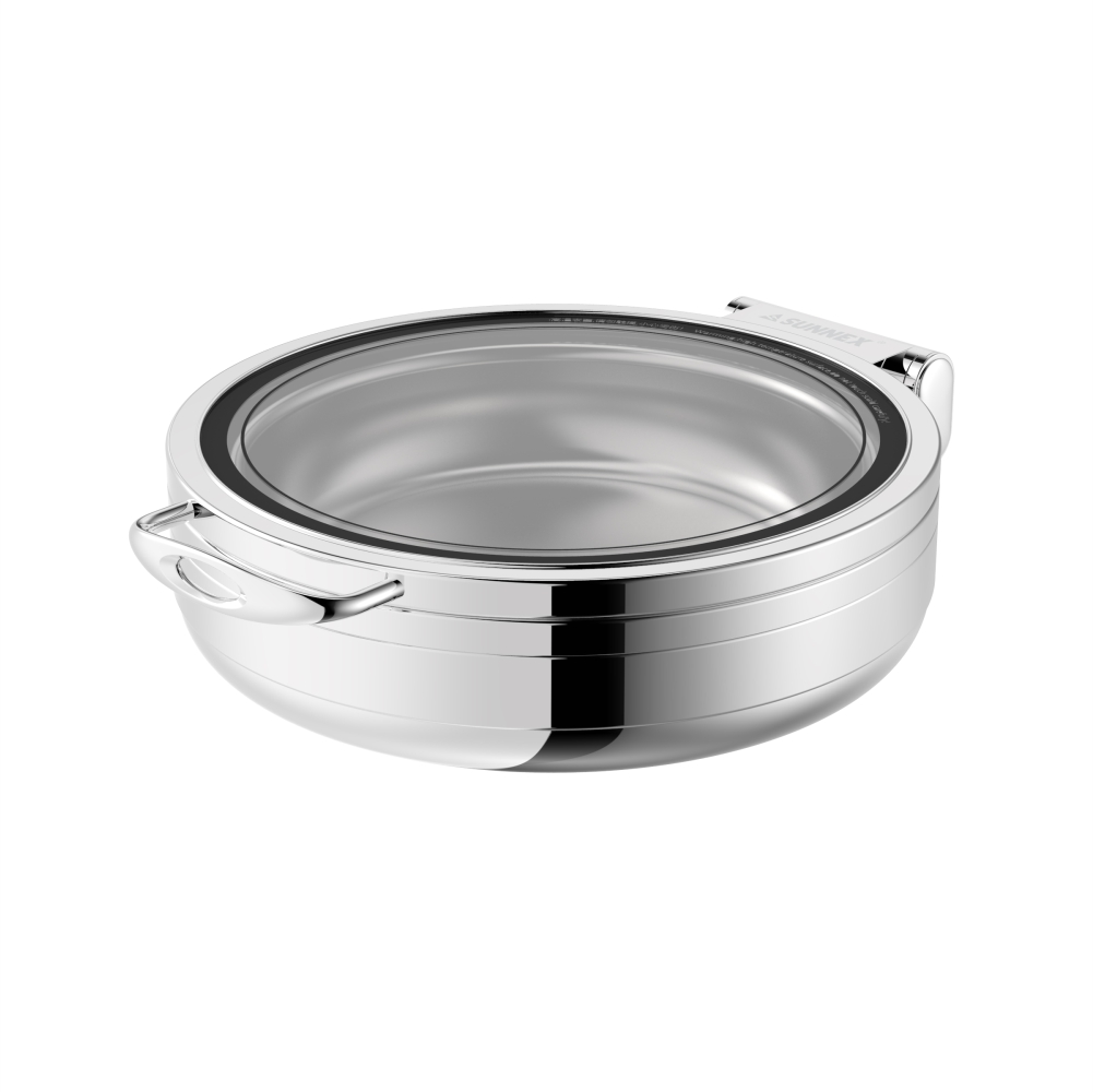 Round 6.8L Stainless Steel Induction Chafer (Roma Series) - Sunnex ...