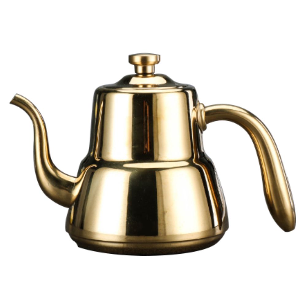 Stainless Steel Tea Pot 1.0L Gold Color - Sunnex Products Ltd.