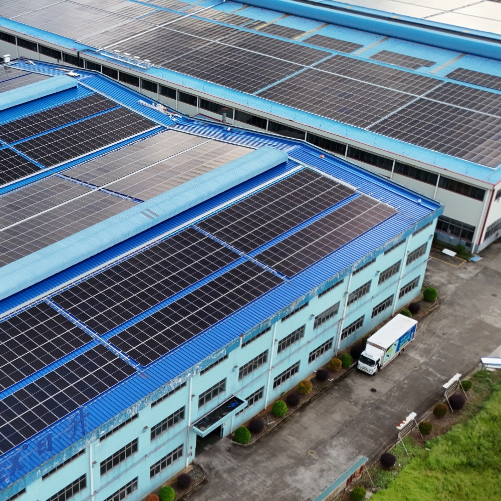 Sunnex Powers a Greener Future with Taishan Factory Solar Project
